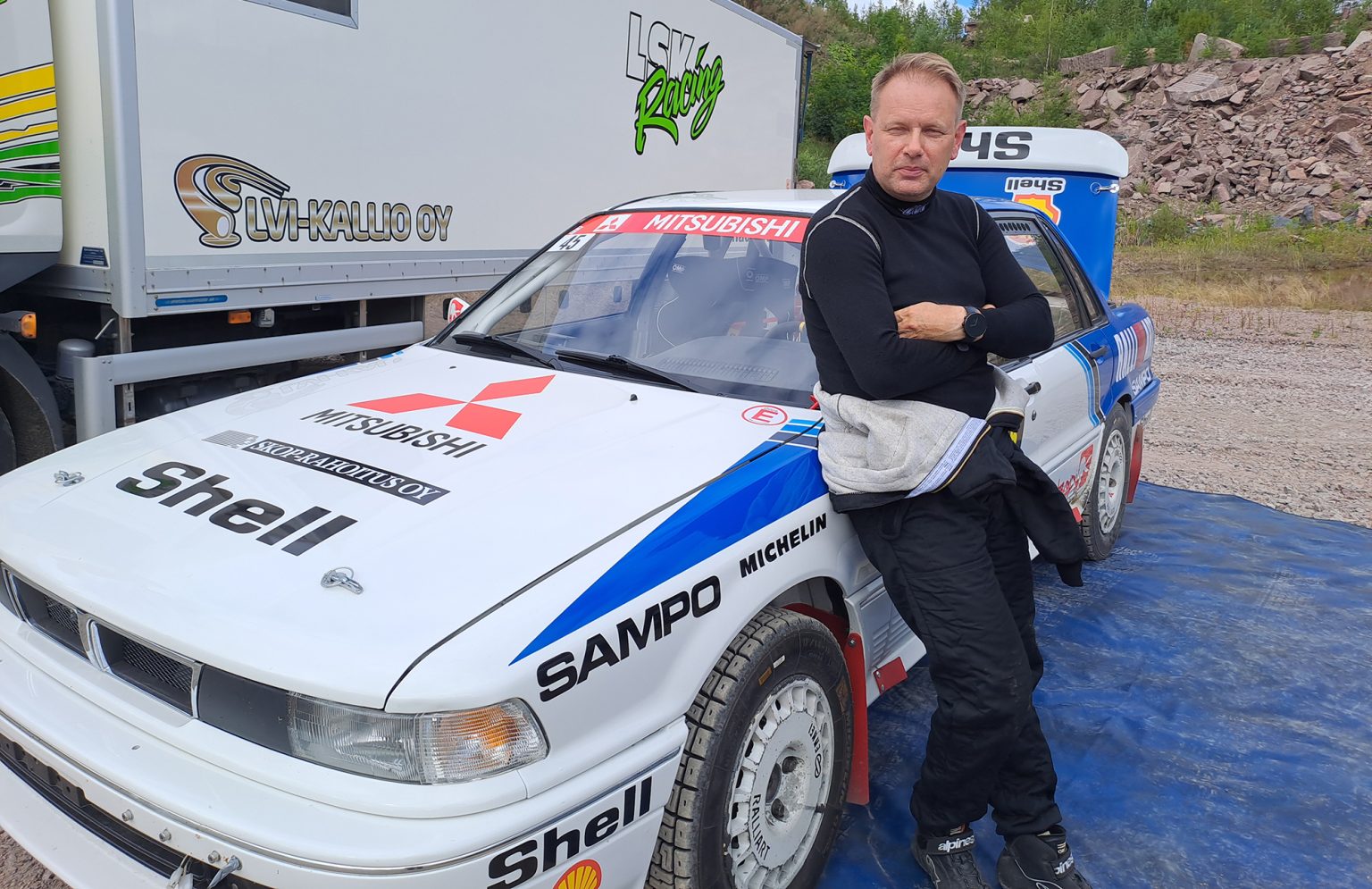 Lammen Lassella ”näppinsä pelissä” Kalle Bergin rallisprint-kisan ...